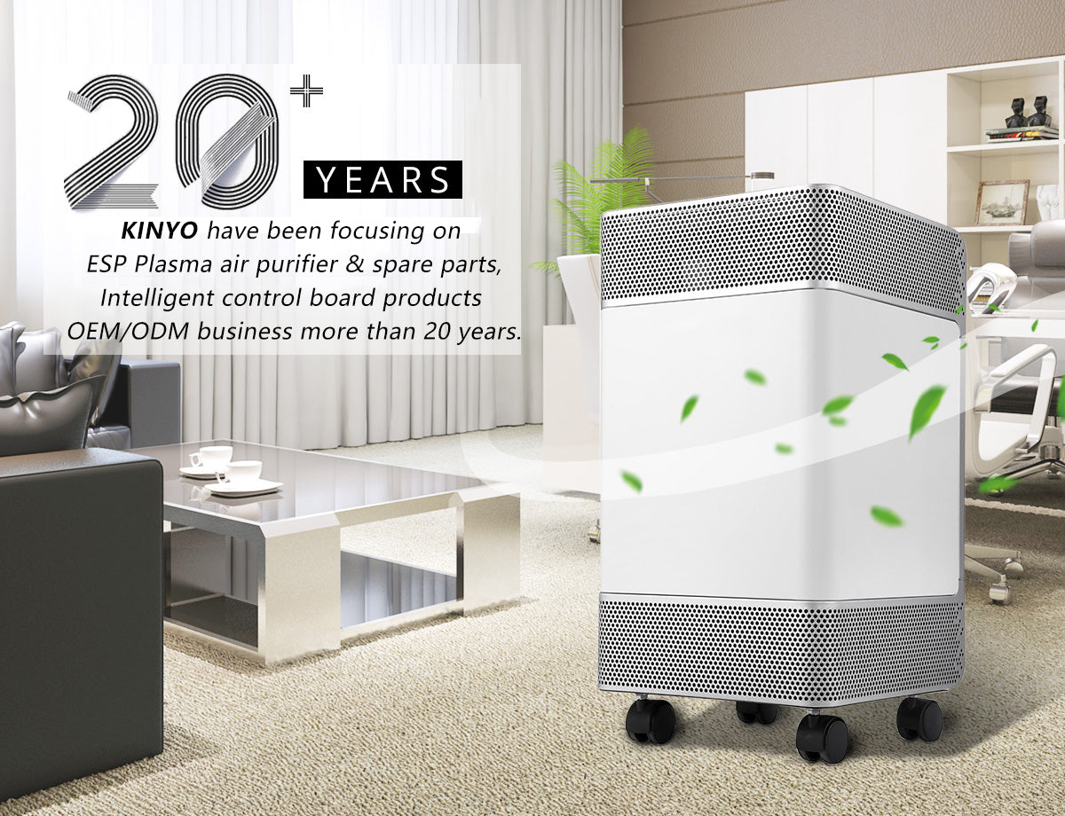 ESP Plasma air purifier High voltage power Bipolar ionizer soft start ...